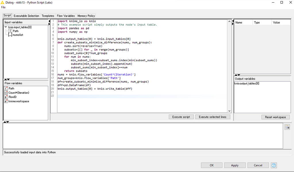 Knime 4 6 5 Python Scripts Labs Error Knime Extensions Knime Community Forum