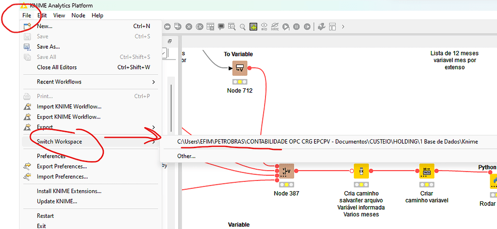 Switch Knime Workspace In Version 5 Implemented Fixes Knime Community Forum