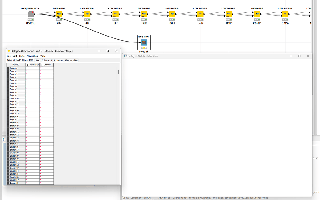 Unable to configure table view - Implemented Fixes - KNIME Community Forum