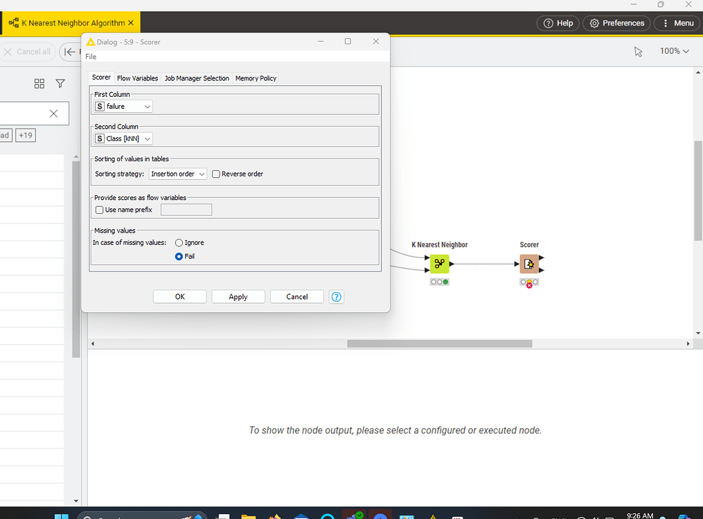 K Nearest Neighbor Assistance - KNIME Analytics Platform - KNIME Community Forum