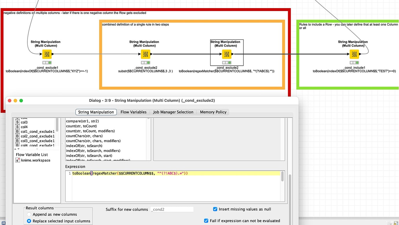 Help with rule-based row-filter - according to excel formula - KNIME Analytics Platform - KNIME ...