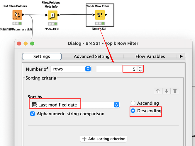 Importing The Latest Saved Files In A Folder Knime Analytics Platform Knime Community Forum 2339