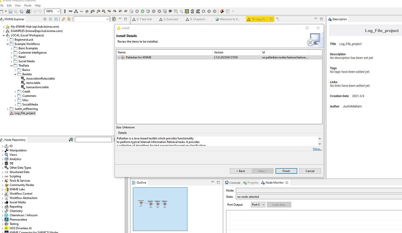 Palladian Knime extension installation - Community Extensions - KNIME ...