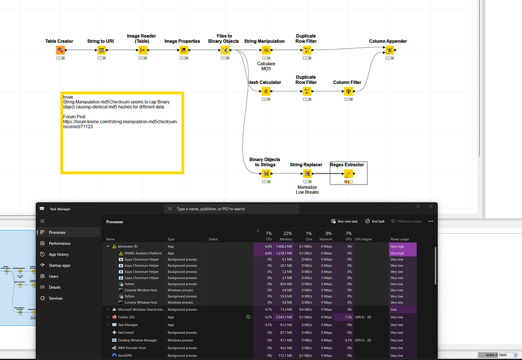 Binary Object causes Knime instability - Implemented Fixes - KNIME Community Forum