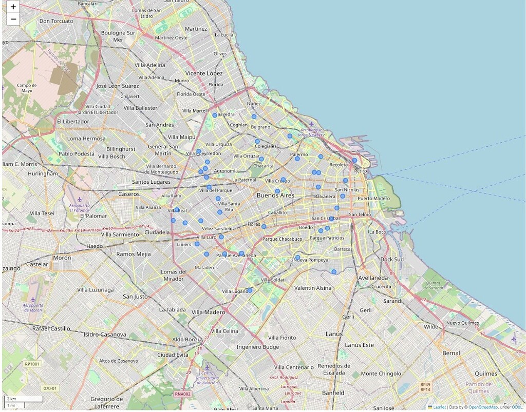 Necesito tomar una imagen de Geospatial View para incrustarla en un informe - KNIME Extensions ...