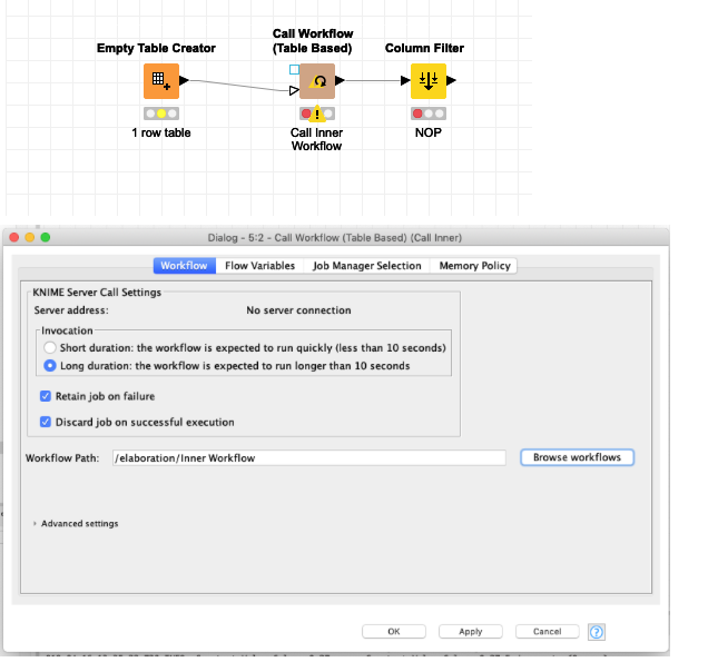 Date Time Input's "Use execution time" ignored when a workflow calls another one - KNIME ...