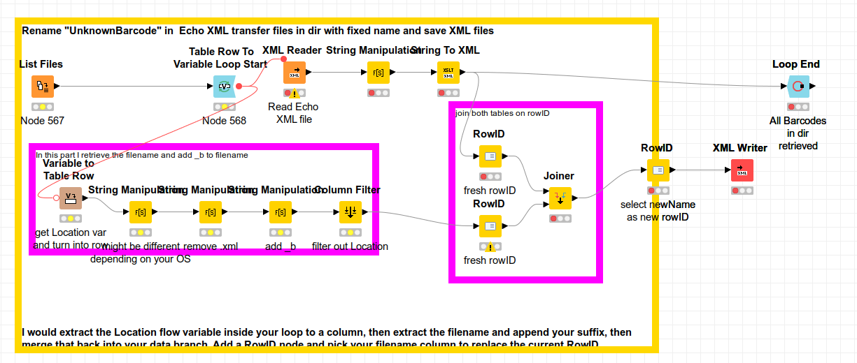 Create new filename for list of files - KNIME Analytics Platform ...