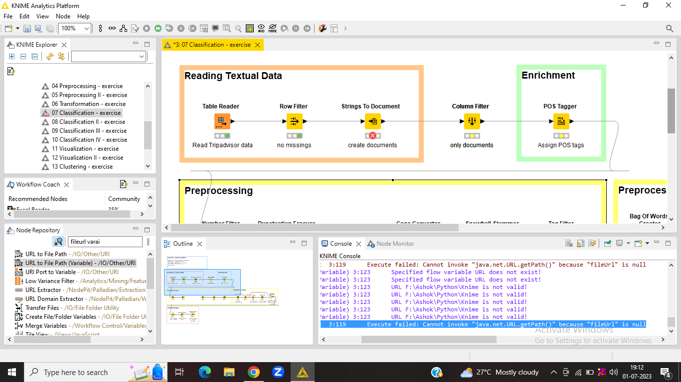 Training ML Model Using Knime KNIME Analytics Platform KNIME Training ML Model Using Knime KNIME Analytics Platform KNIME