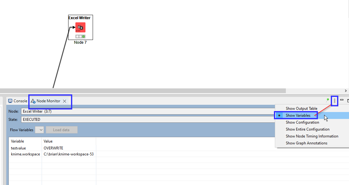Cannot Control The If Sheet Exists With Flow Variable For Excel Writer Knime Analytics