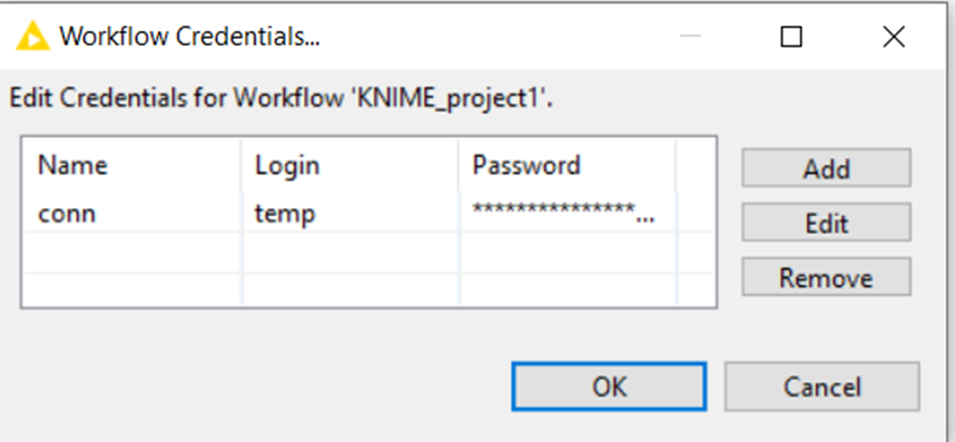 Possibility for credentials encrypting (batch mode) - KNIME Analytics Platform - KNIME Community ...