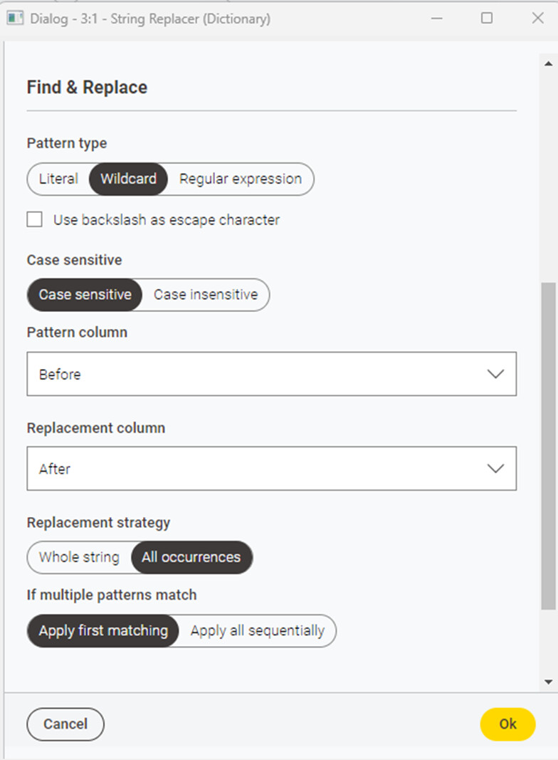 Replacing Strings In A Column Based On A Reference Table Knime Analytics Platform Knime