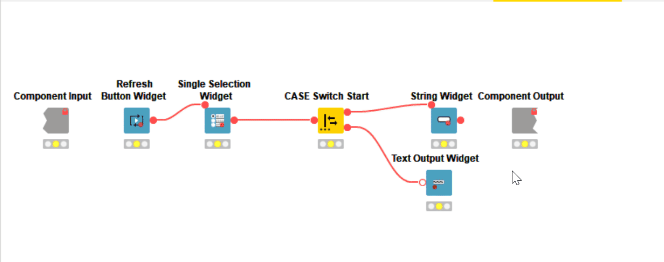Component - possible to use value of a widget to control visiblity of other widgets? - KNIME ...