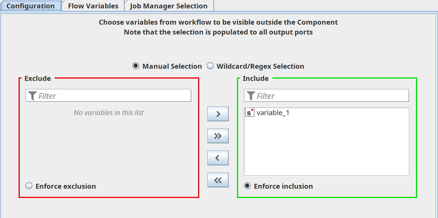 Passing flow variables to a captured workflow - KNIME Analytics ...