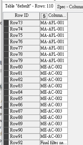 How to select multiple column names at once - KNIME Analytics Platform ...