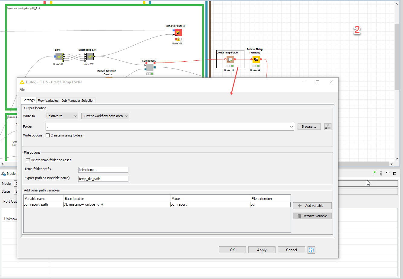 Dynamic report sending with no "local saving" - KNIME Analytics ...