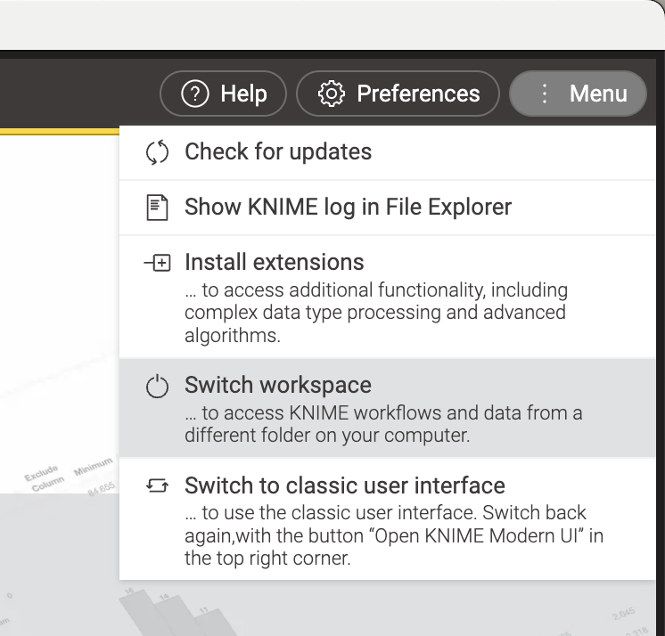 Switch Workspace from AP - Implemented Fixes - KNIME Community Forum