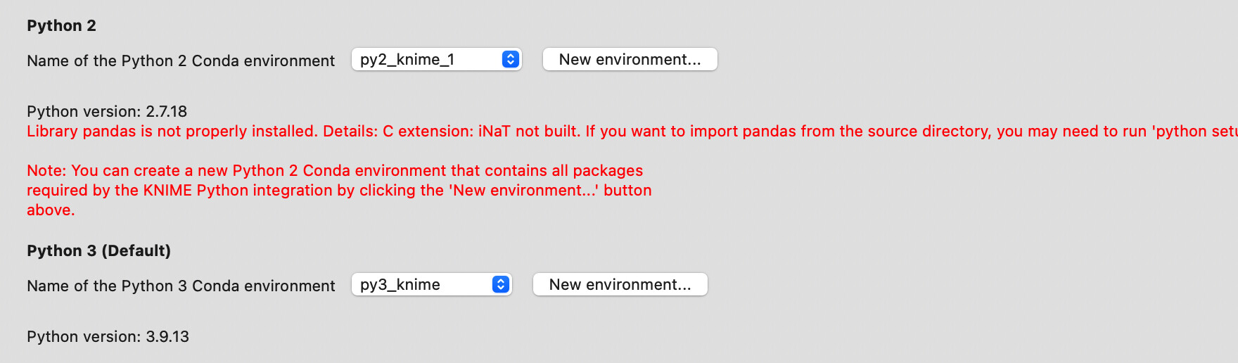 The external Python process crashed for unknown reasons - KNIME Analytics Platform - KNIME ...