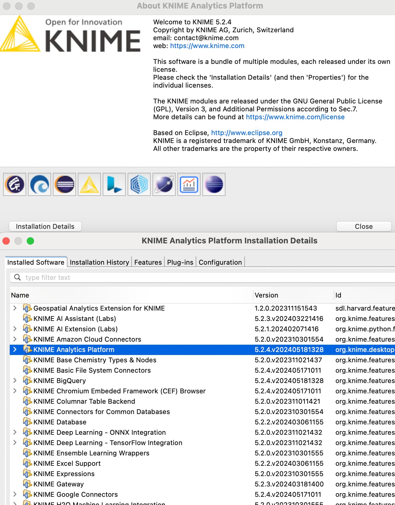 Uninstalling Python extension Lab ... - KNIME Analytics Platform ...
