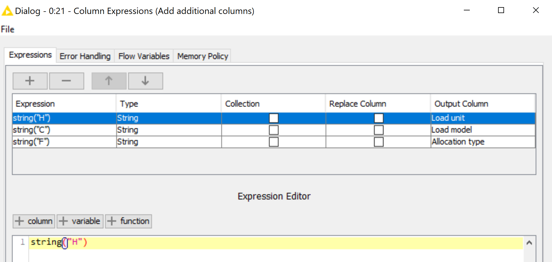 Adding multiple constant value columns - KNIME Analytics Platform ... Adding multiple constant value columns - KNIME Analytics Platform ...