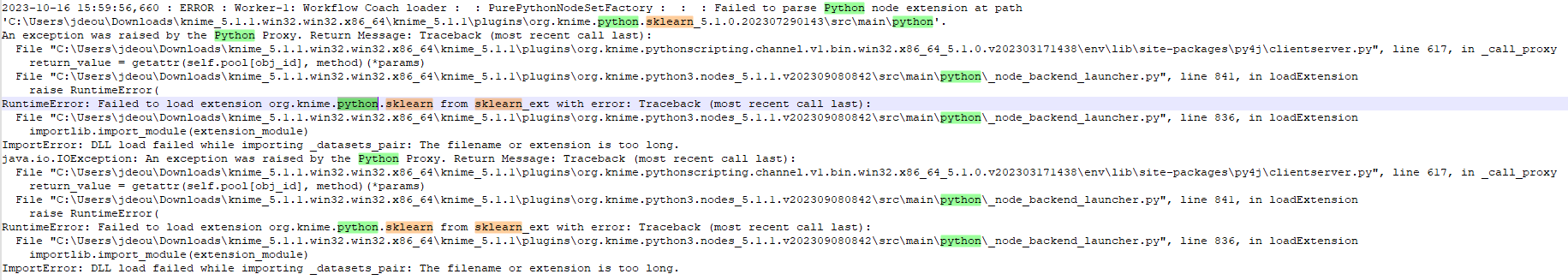 I cannot find installed node in my repository. - KNIME Analytics ...