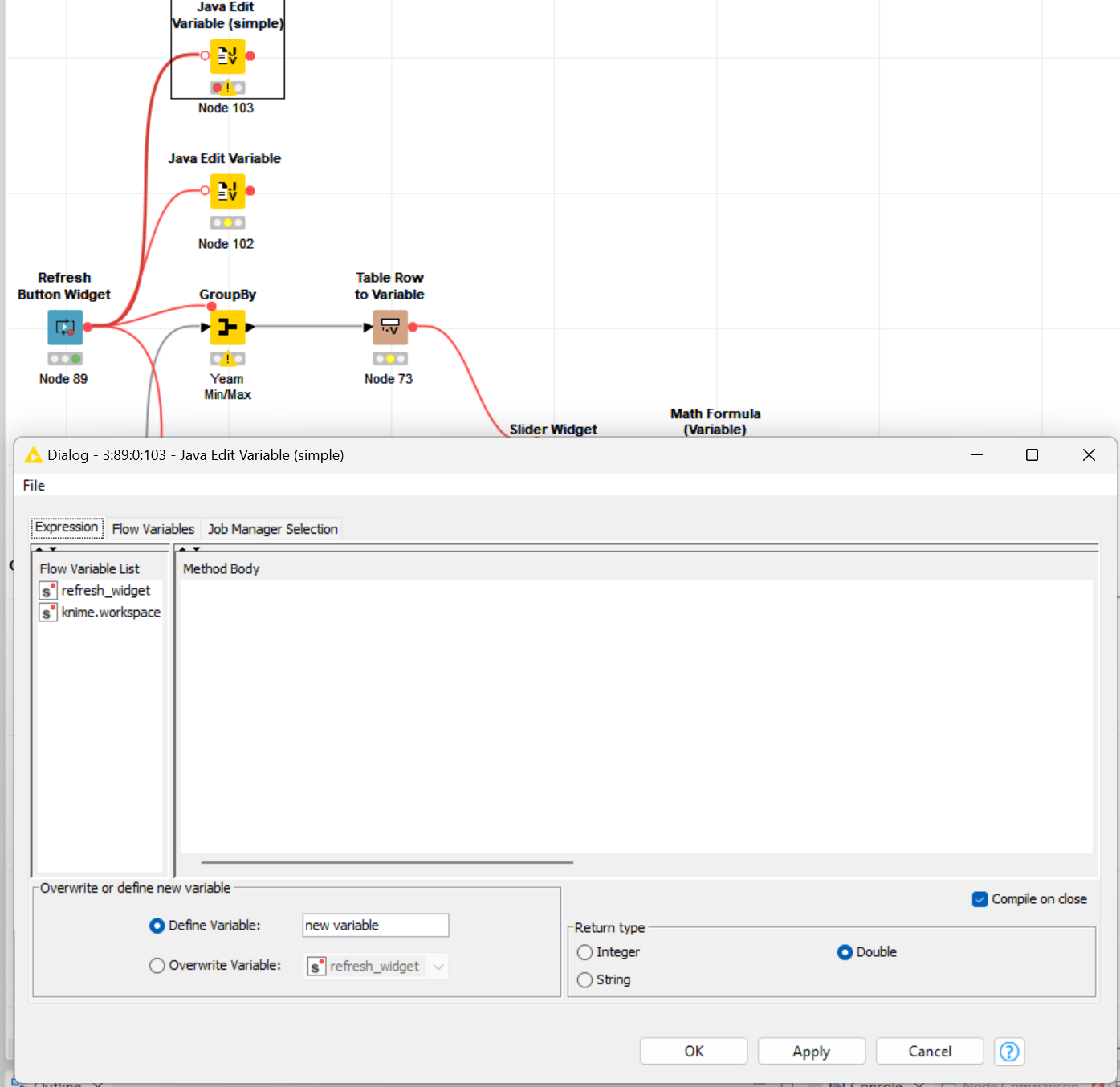 Java Edit Variable: Add Boolean Type - Feedback & Ideas - KNIME ... Java Edit Variable: Add Boolean Type - Feedback & Ideas - KNIME ...