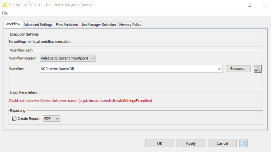 Could not index workflow - KNIME Analytics Platform - KNIME Community Forum