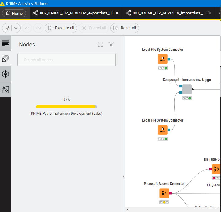 Uninstalling Python extension Lab ... - KNIME Analytics Platform ...