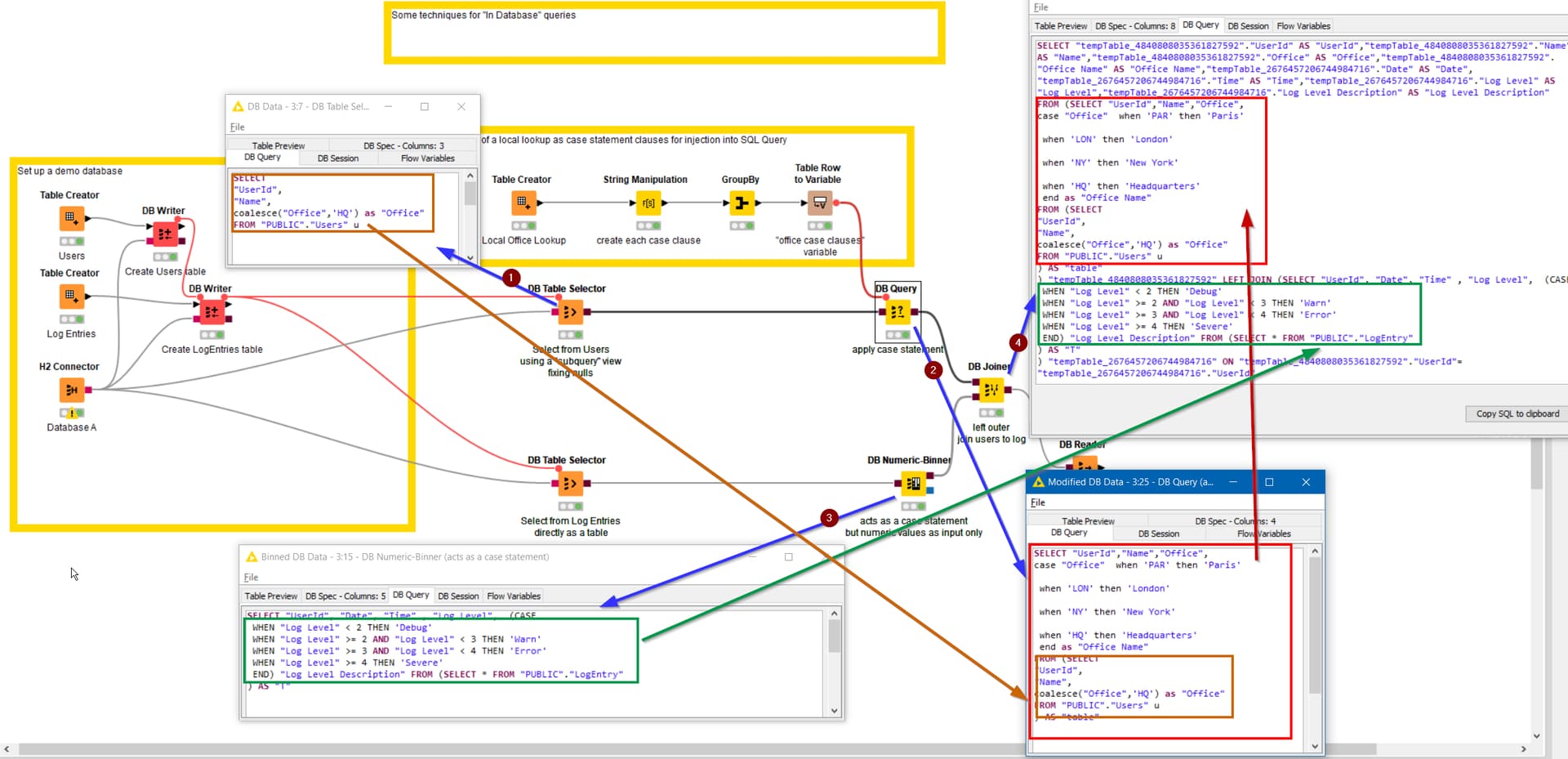 Derived fields frim DB nodes - KNIME Analytics Platform - KNIME Community Forum