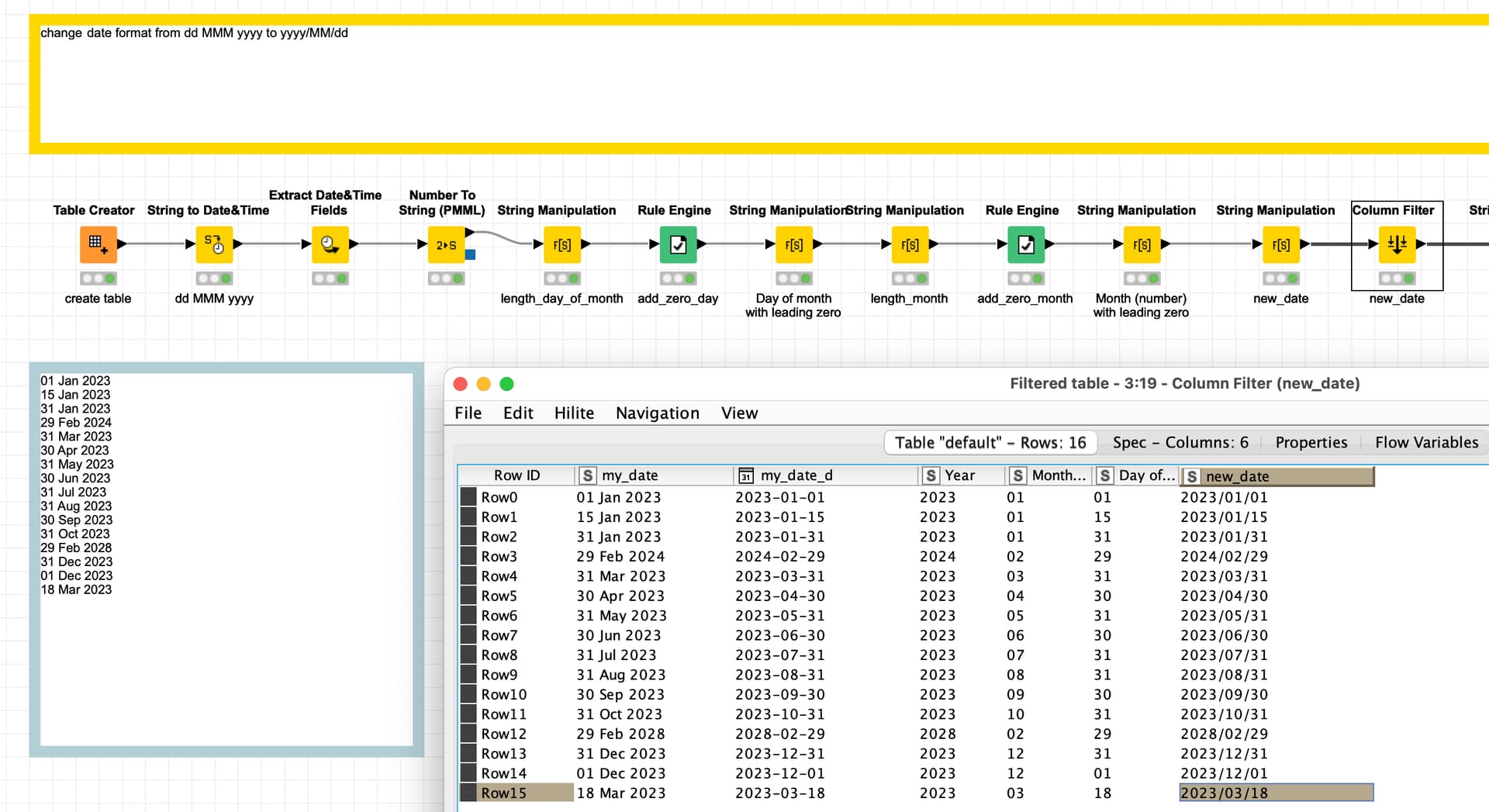 How To Change My Date Format String To Date Time Not Working KNIME
