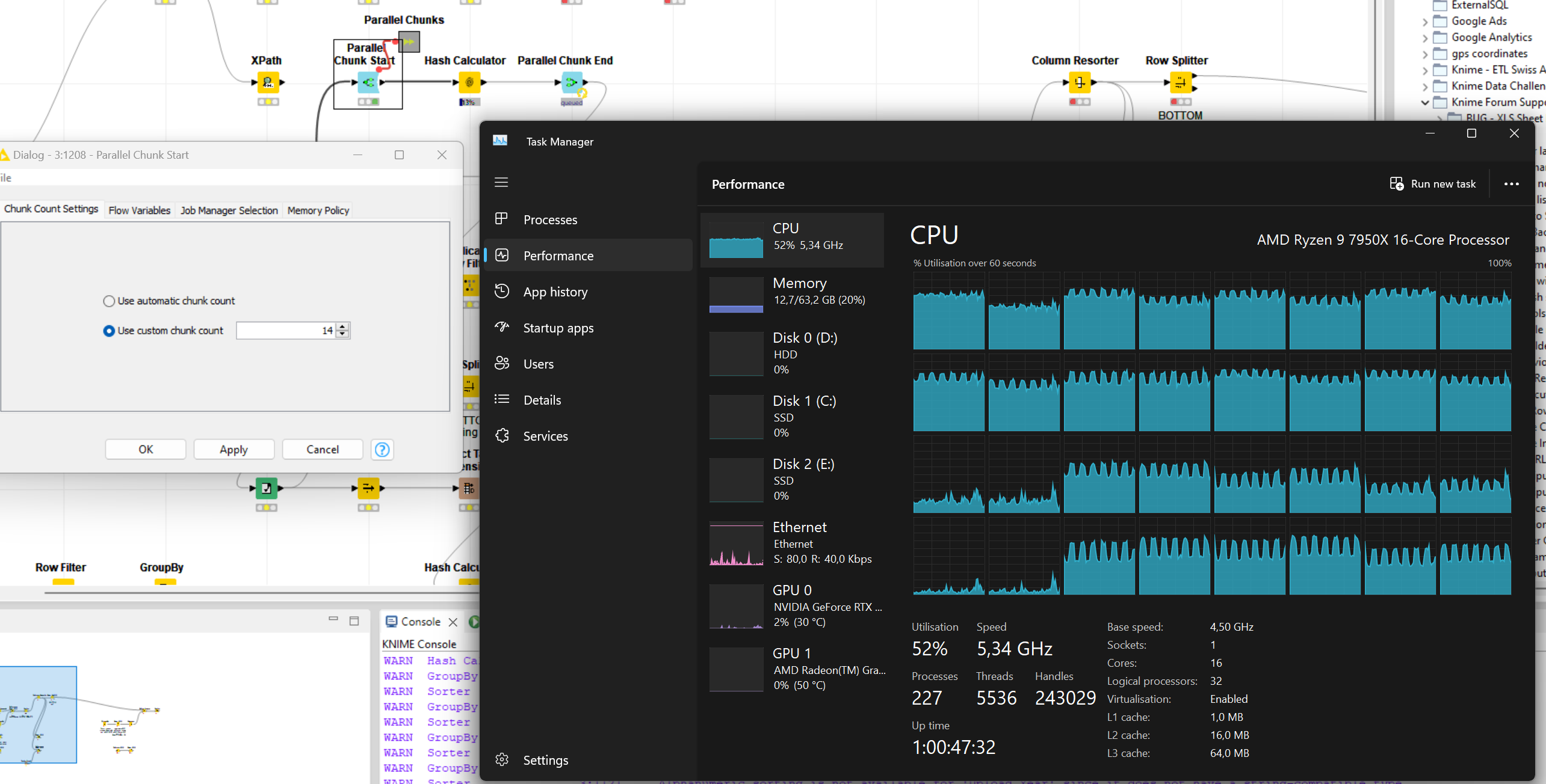 Parallel Start End Nodes Wrong Number Of Threads Feedback And Ideas Knime Community Forum 