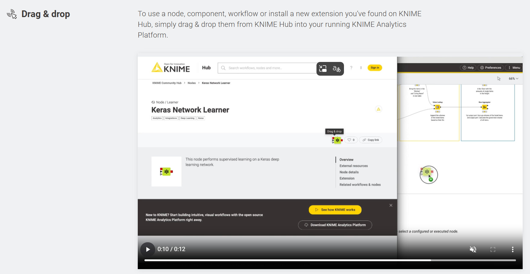 cannot drag and drop nodes from KNIME hub website to KNIME Desktop - KNIME Analytics Platform ...