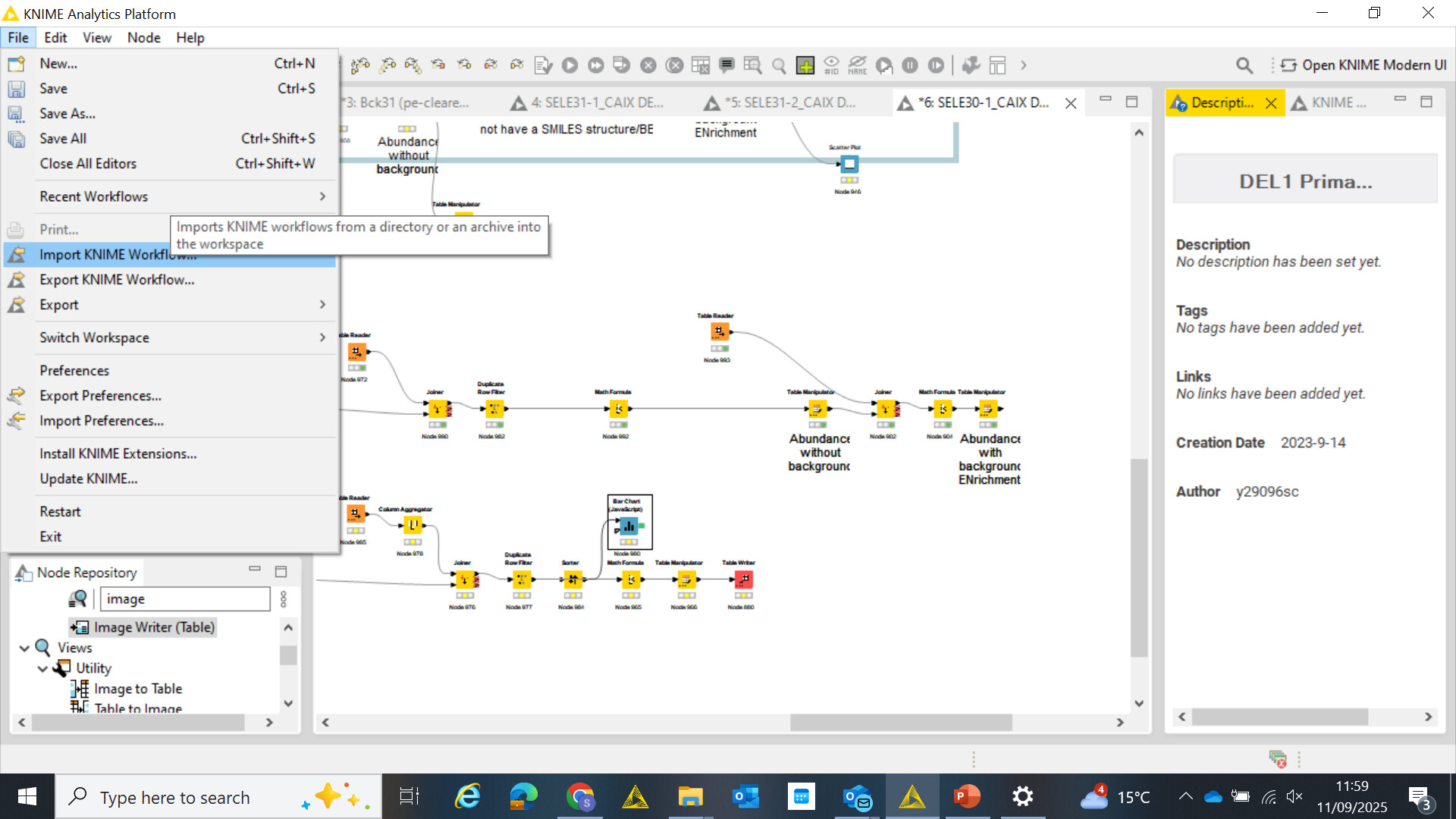 Importing KNIME workflows - KNIME Analytics Platform - KNIME Community ...