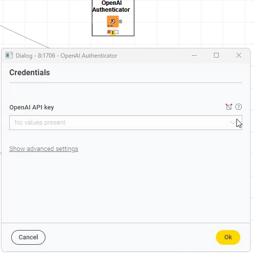 OpenAI Authenticator: Unable to insert API Key - Feedback & Ideas ...